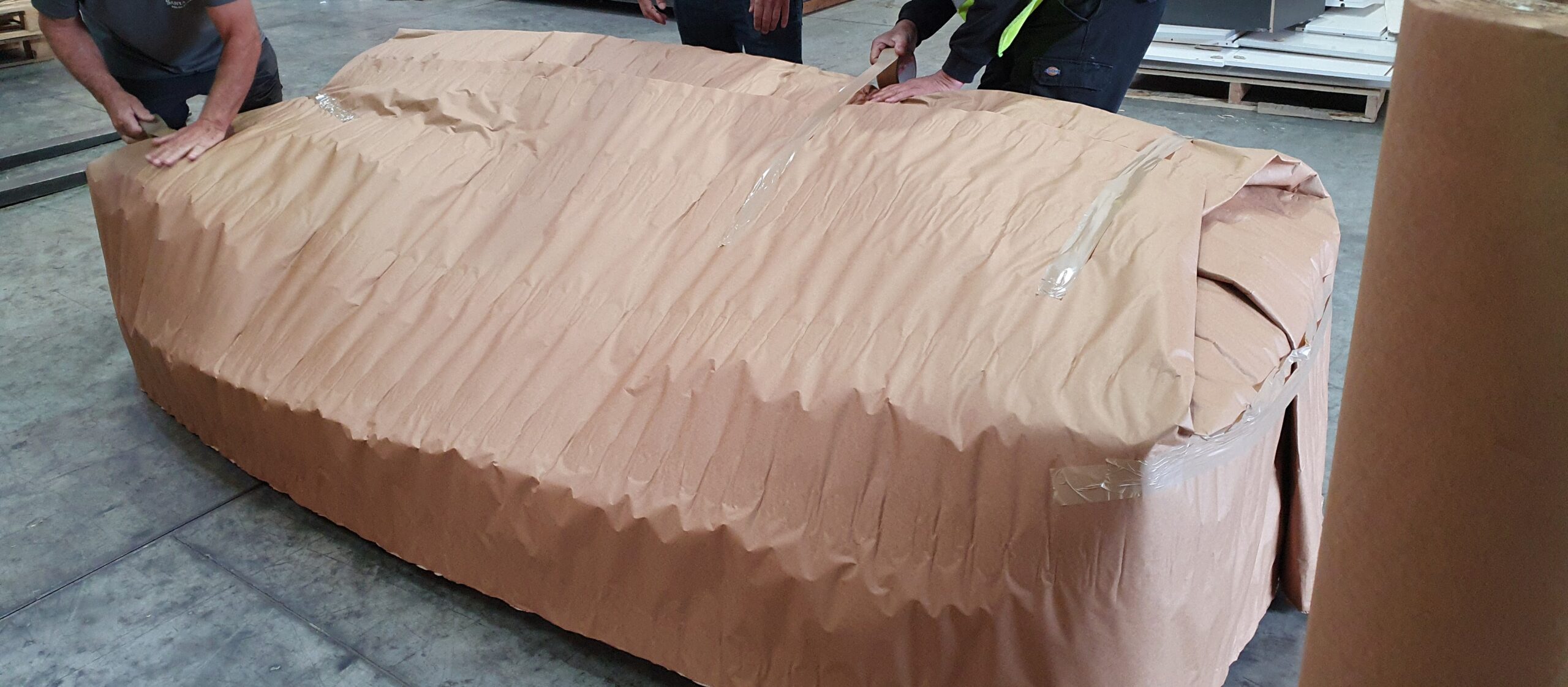 New wrapping material available soon - EUROMOVERS